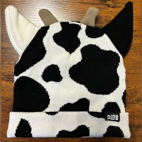 Zumiez | Accessories | Zumiez Hat Alab Milk It Cow Black White Beanie ...